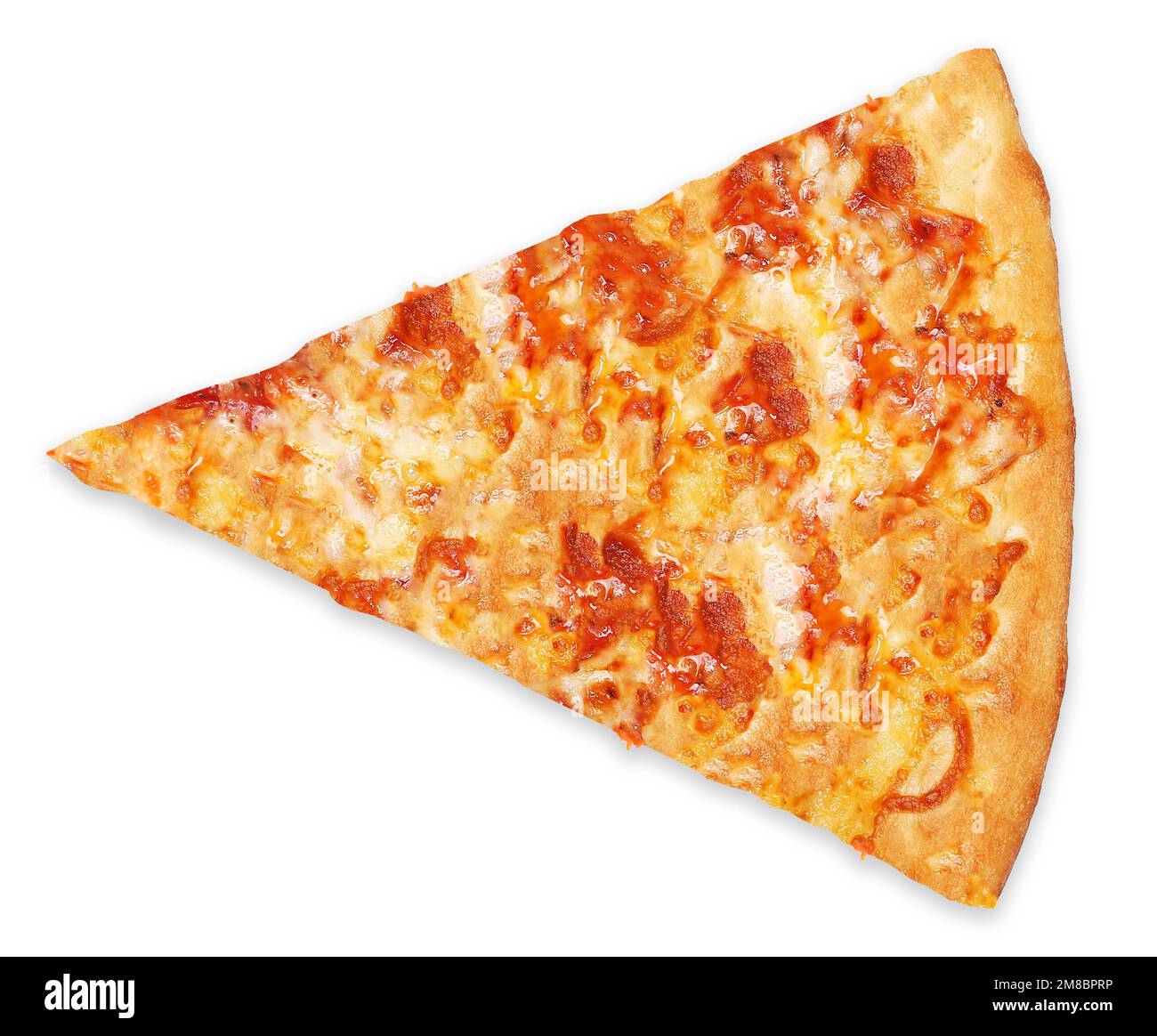 Une tranche de pizza délicieuse et chaude Photo Stock - Alamy