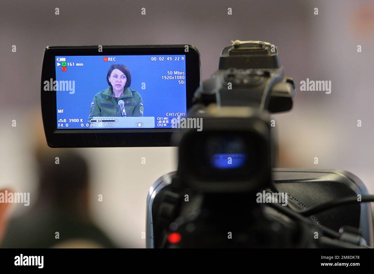Non exclusif: KIEV, UKRAINE - 12 JANVIER 2023 - le vice-ministre de la ...