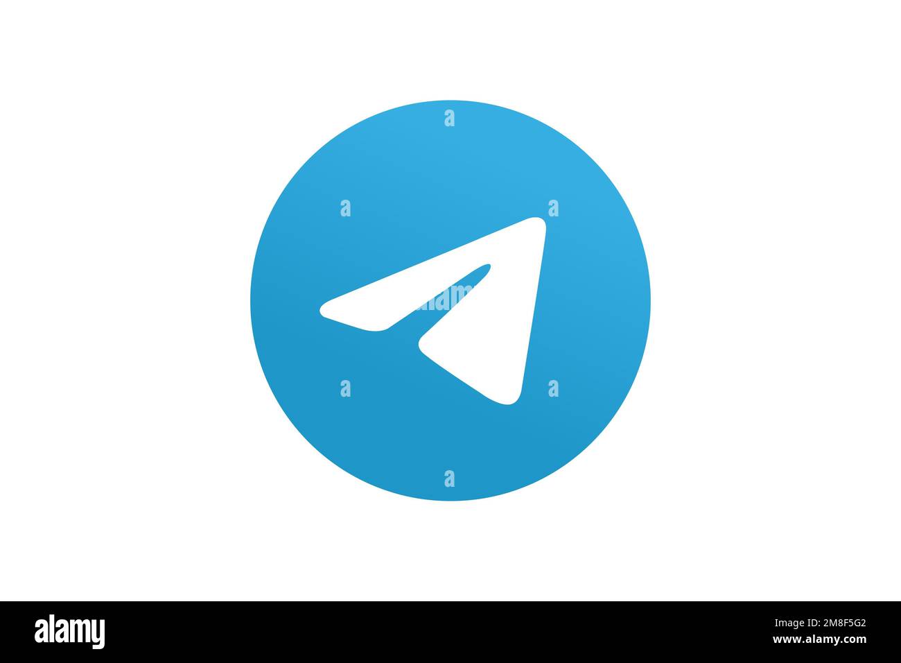 Telegram messenger Banque d'images détourées - Alamy