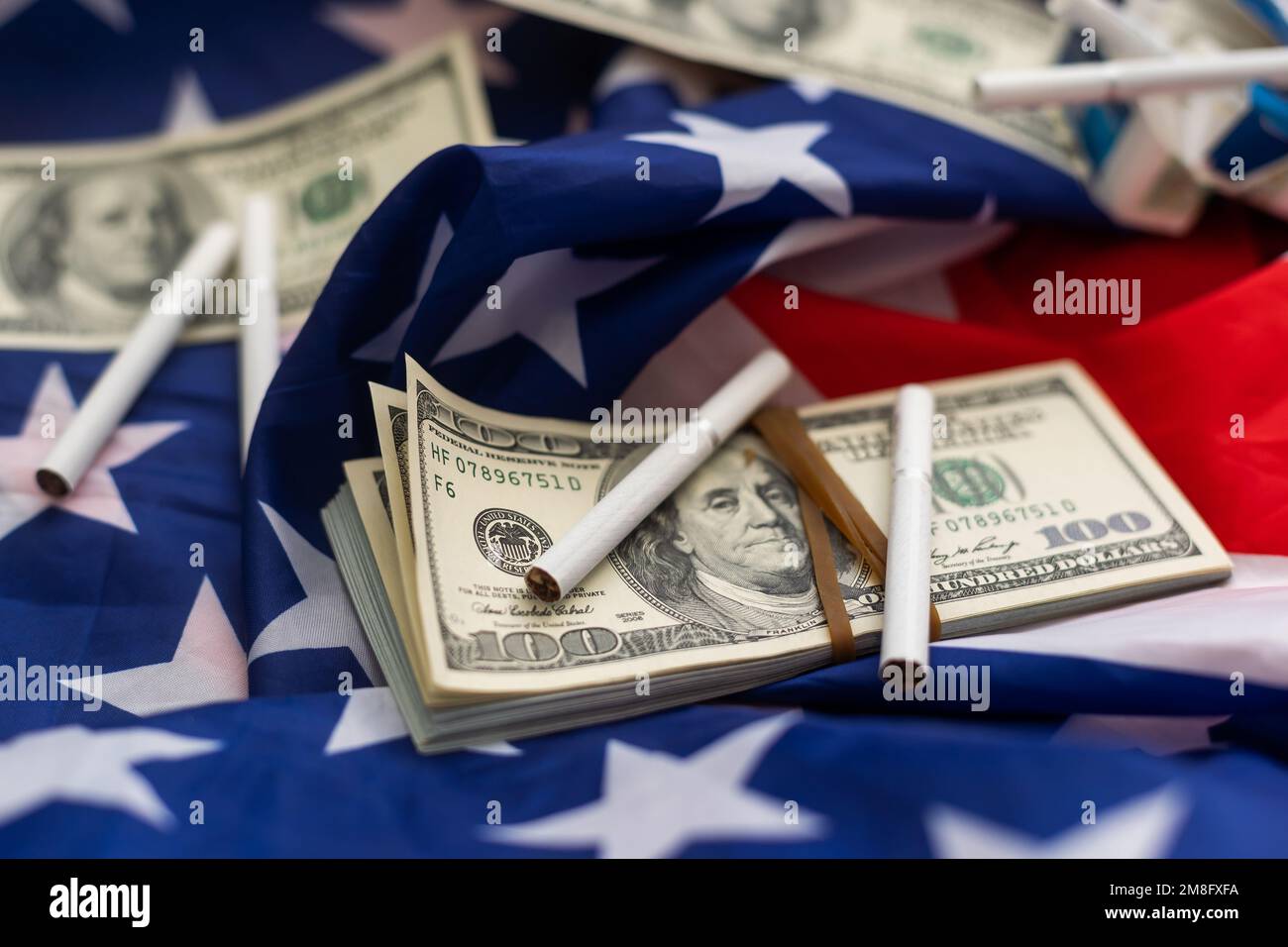 Doigt de fumeur Banque de photographies et d’images à haute résolution ...