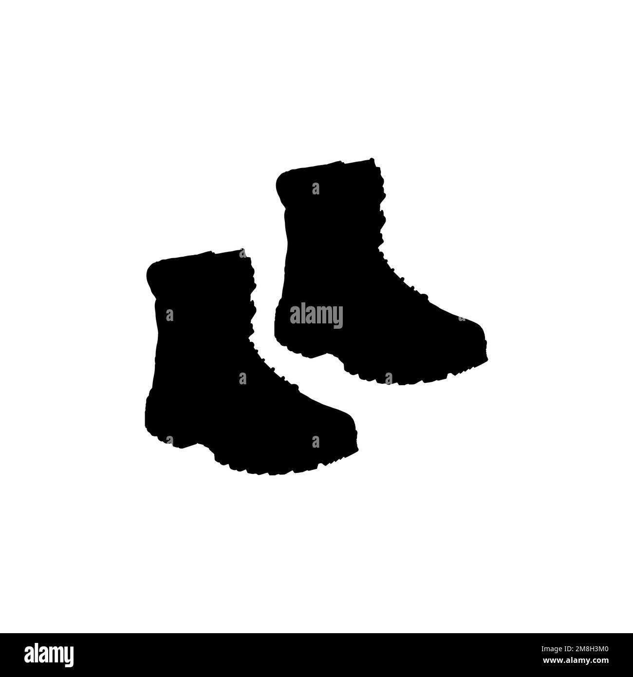 Icône de démarrage. Style simple bottes boutique grand solde affiche ...