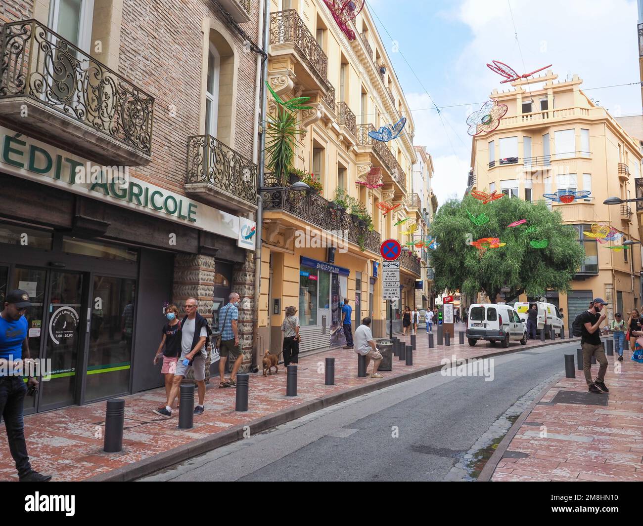 Perpignan street view france Banque de photographies et d’images à ...