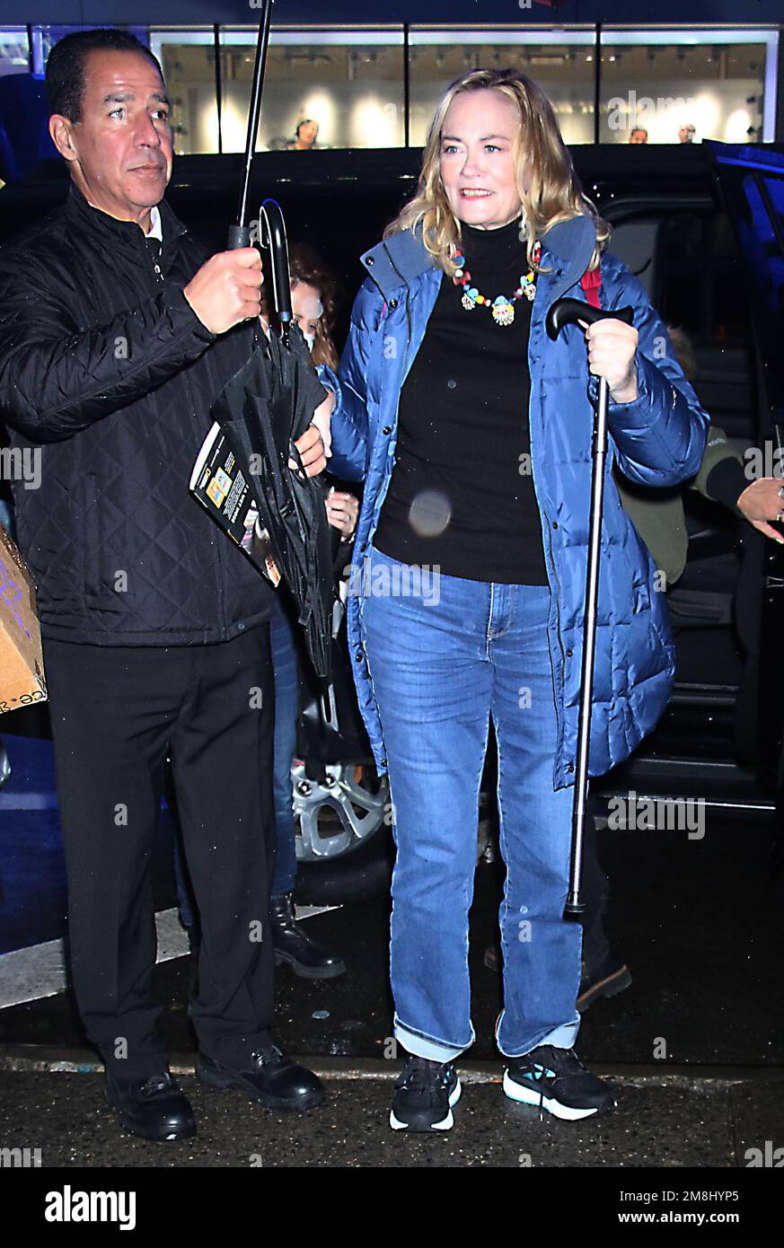12 janvier 2023 Cybill Shepherd on Good Morning America pour parler du ...