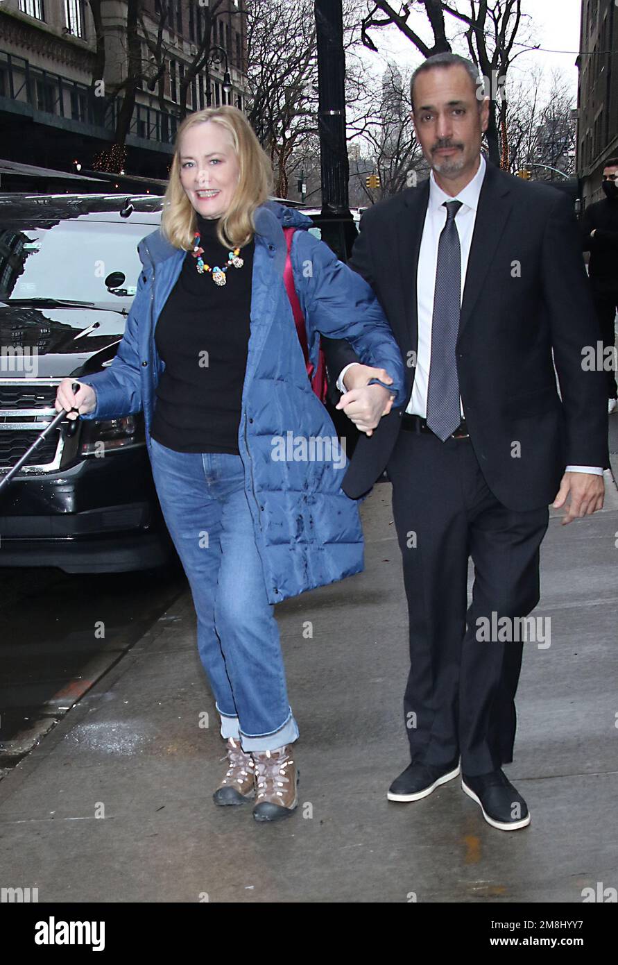12 janvier 2023 Cybill Shepherd sur le Tarmron Hall pour parler du ...