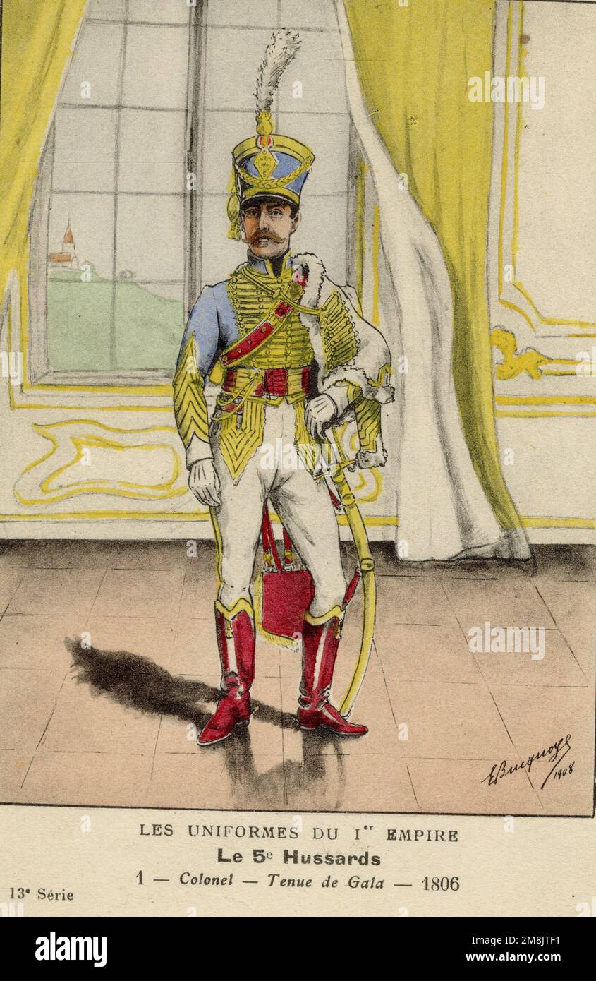 5e hussards Banque de photographies et d’images à haute résolution - Alamy