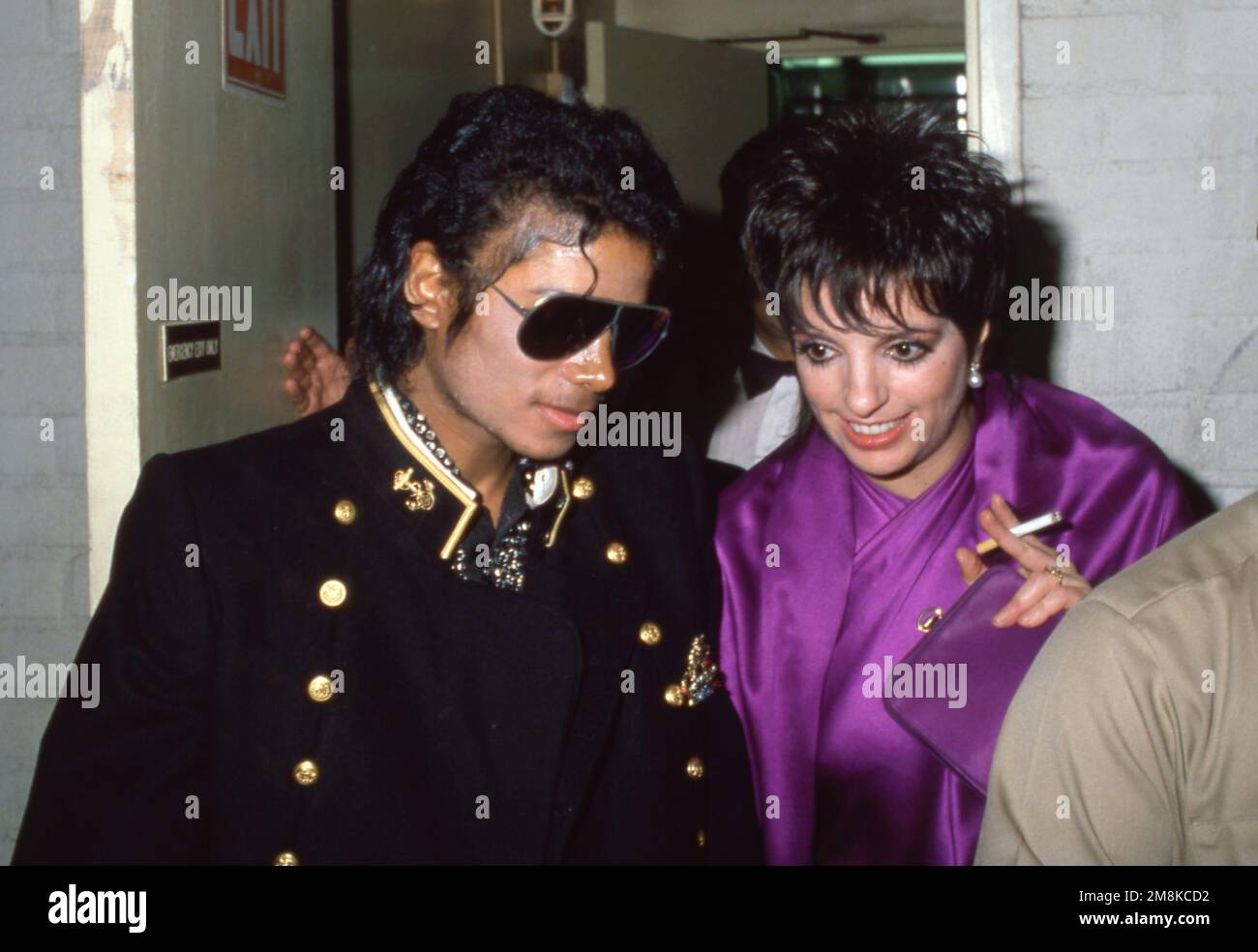 Liza minnelli et michael jackson Banque de photographies et d’images à ...
