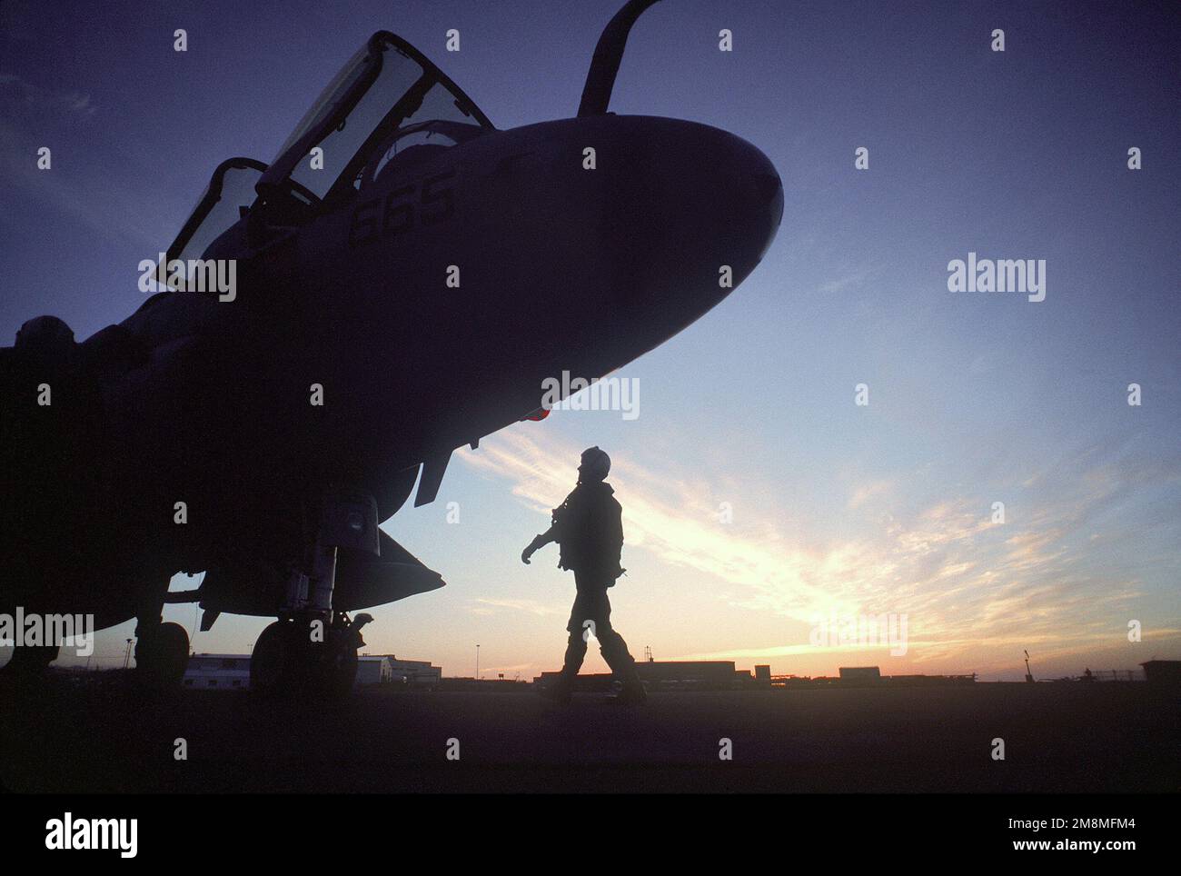 Ancien EF-111 'pilote Raven', CAPT. Clyde Beattie effectue une ...