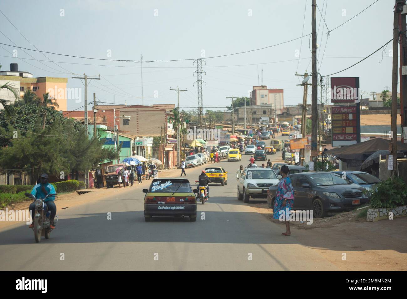 Rails Ngousso Au Cameroun Banque De Photographies Et Dimages à Haute