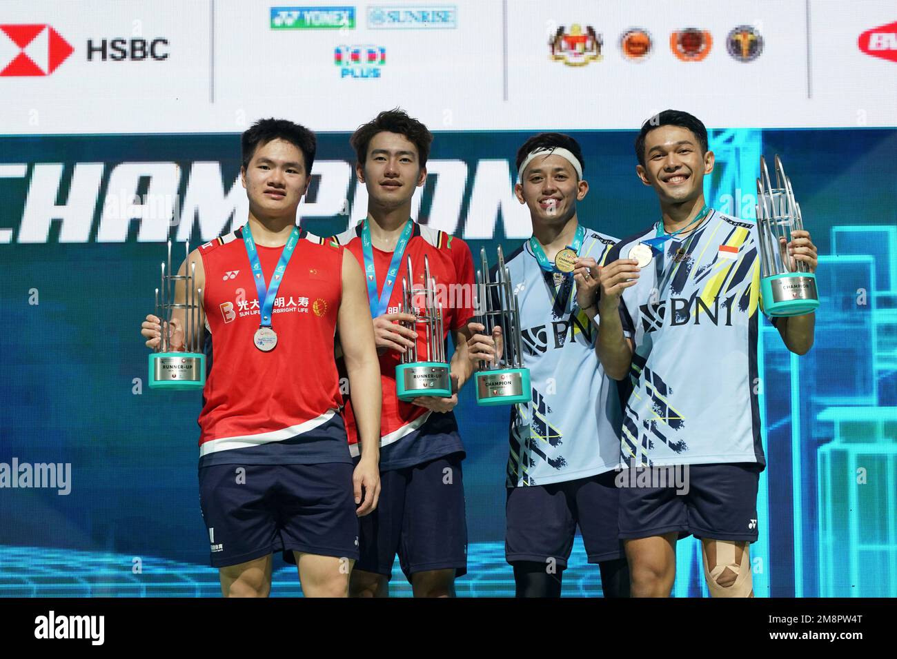 China's Liang Wei Keng, Wang Chang and Indonesia's Muhammad Rian ...
