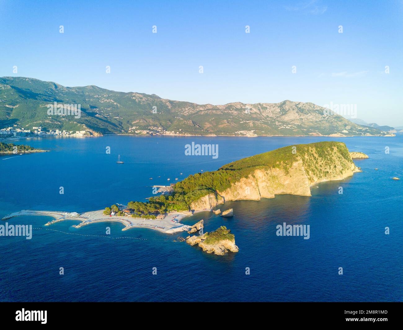 Ancienne île touristique historique de Saint Nicholas avec la ...