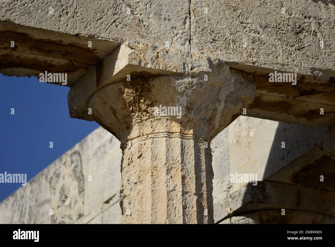Colonne d'ordre dorique du Temple d'Aphaia un monument symbolique ...