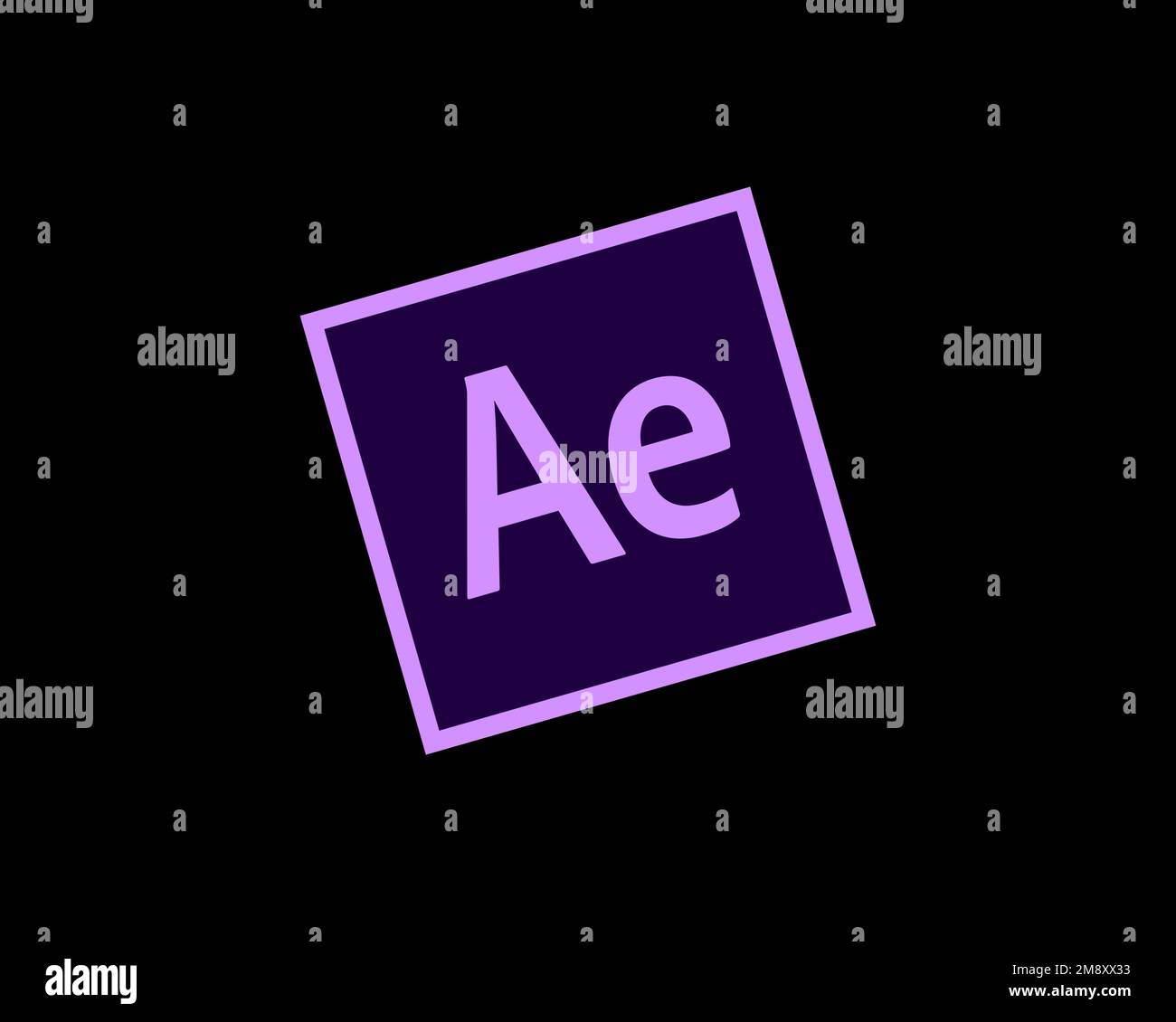 Logo de adobe after effects Banque de photographies et d’images à haute ...