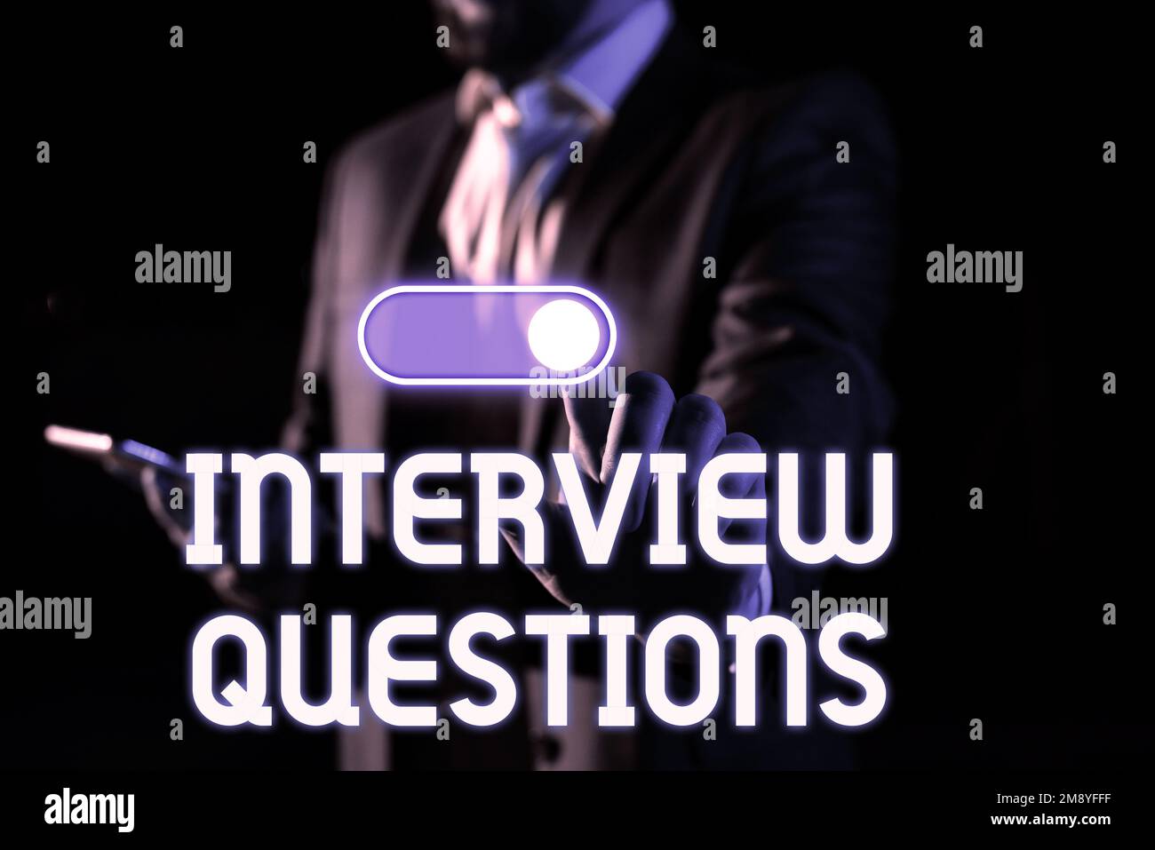 Rédaction de questions d'entrevue contenant du texte. Mot pour le sujet ...