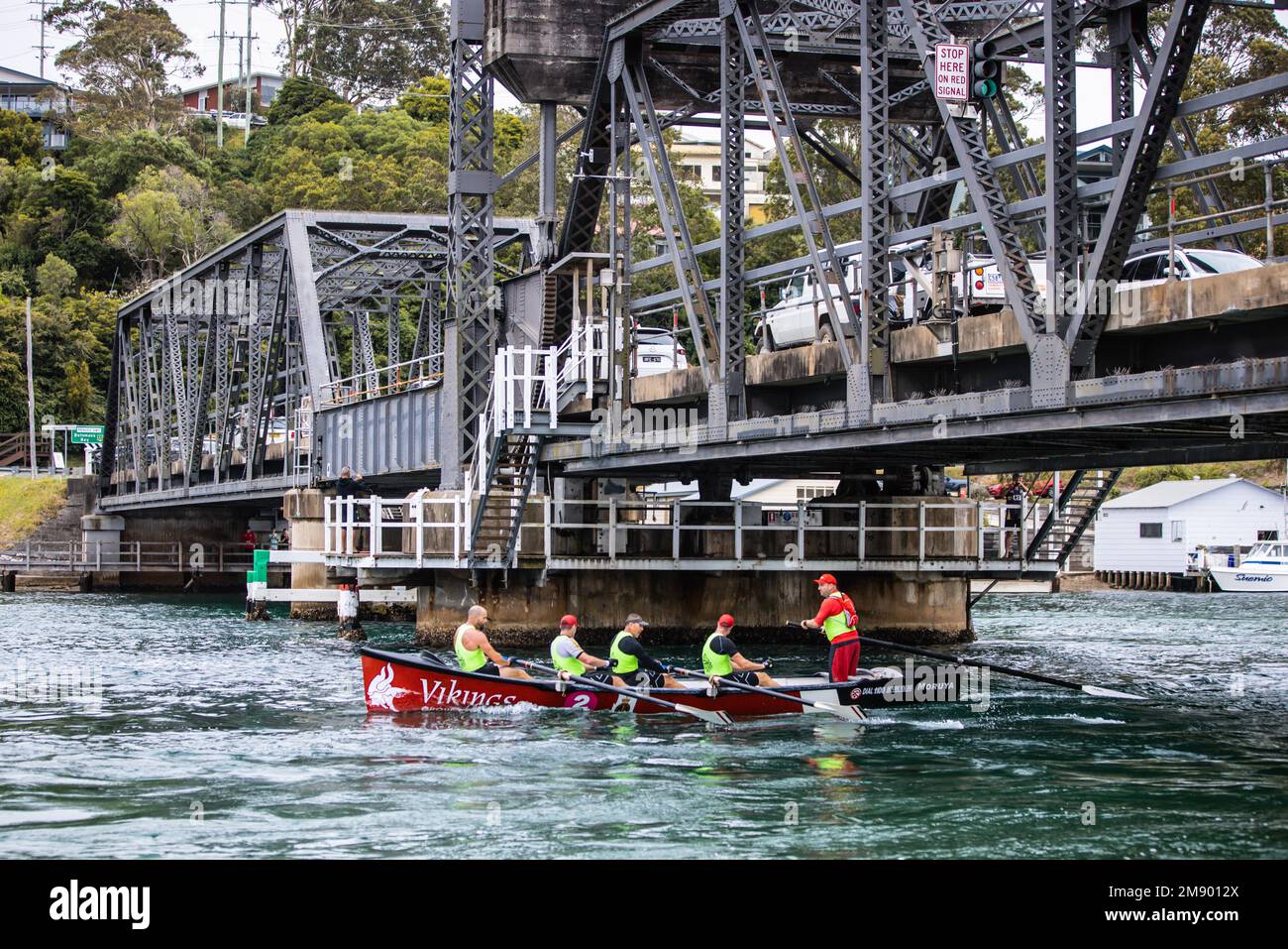 George bass surfboat et marathon de ski 2023 Banque de photographies et ...