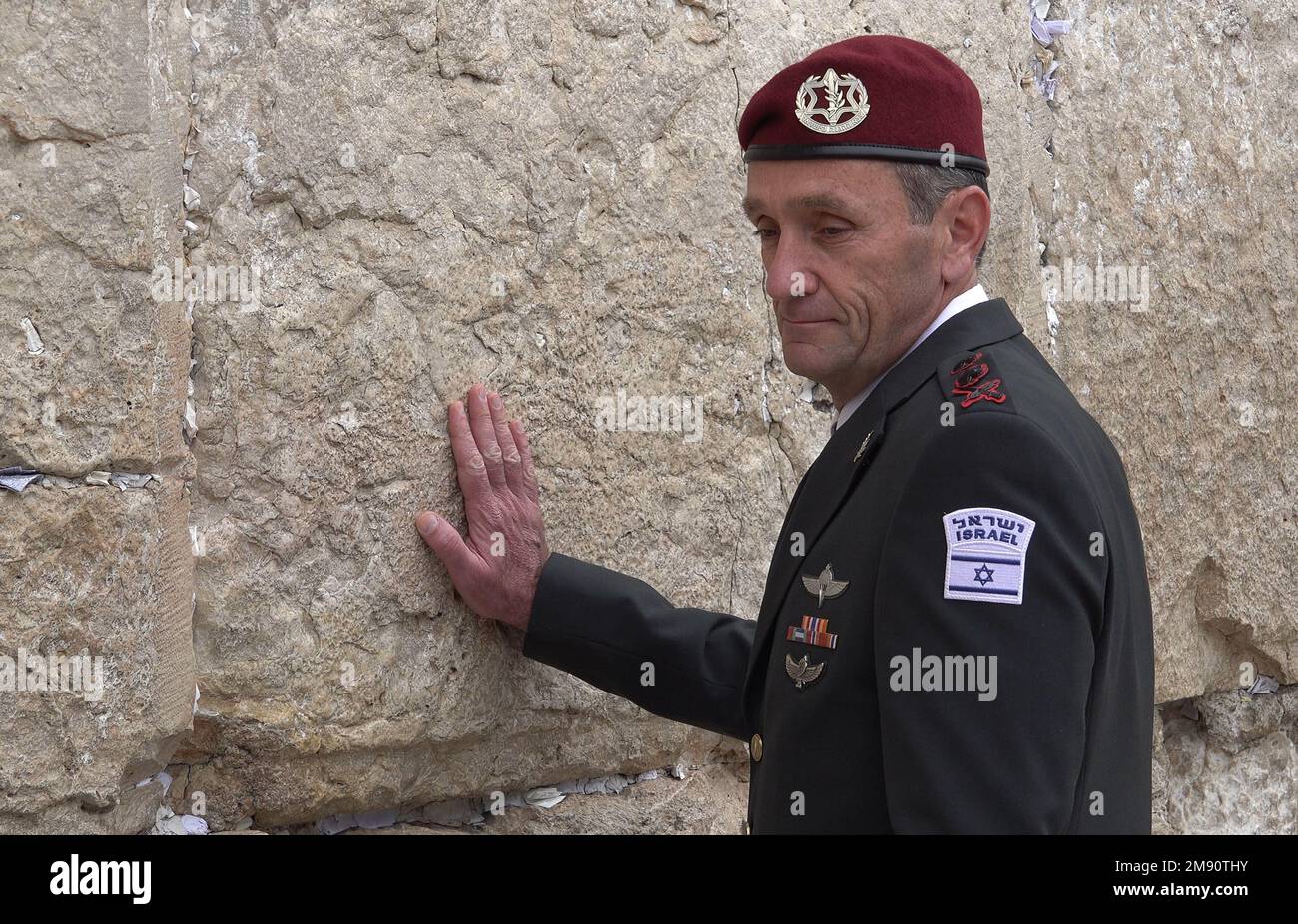 JÉRUSALEM, ISRAËL - JANVIER 16 : le nouveau chef d'état-major des FDI ...
