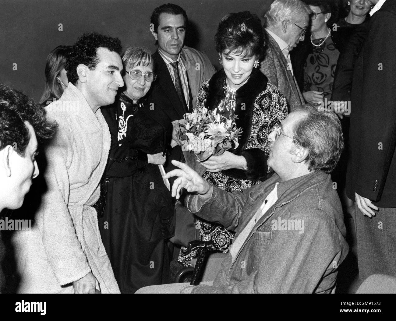 Gina lollobrigida et domenico modugno Banque de photographies et d ...