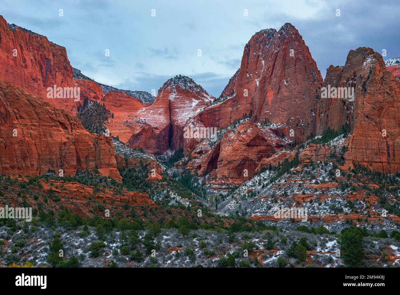 Paysage de kolob Banque de photographies et d’images à haute résolution ...