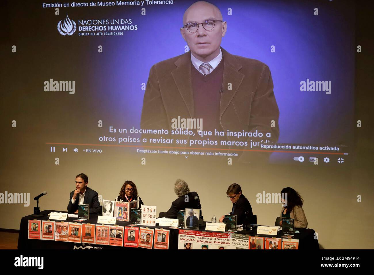 Non exclusif: 16 janvier 2023, Mexico, Mexique: Le Haut Commissaire des ... Non exclusif: 16 janvier 2023, Mexico, Mexique: Le Haut Commissaire des ...
