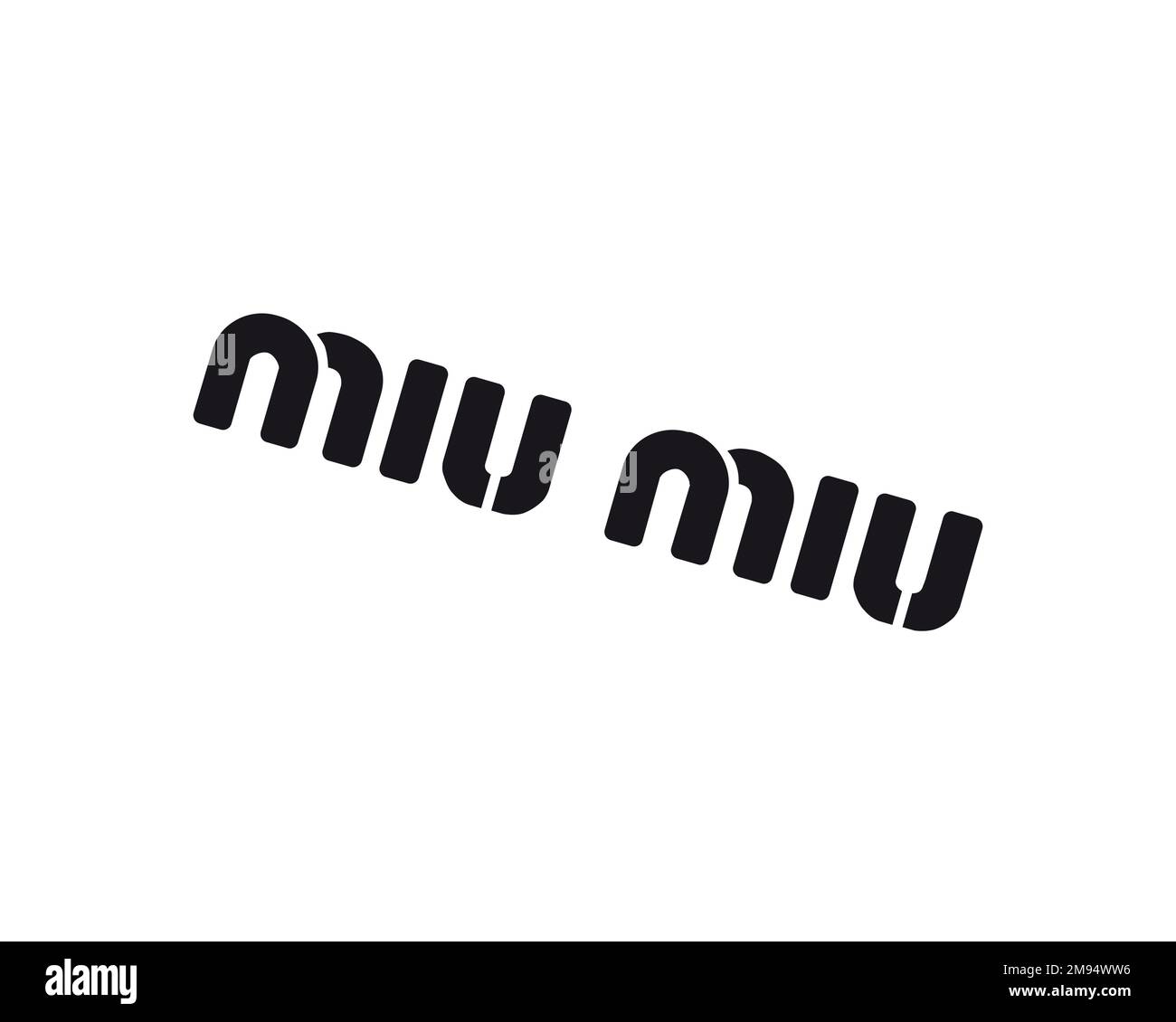 Logo miu miu Banque d'images détourées - Alamy
