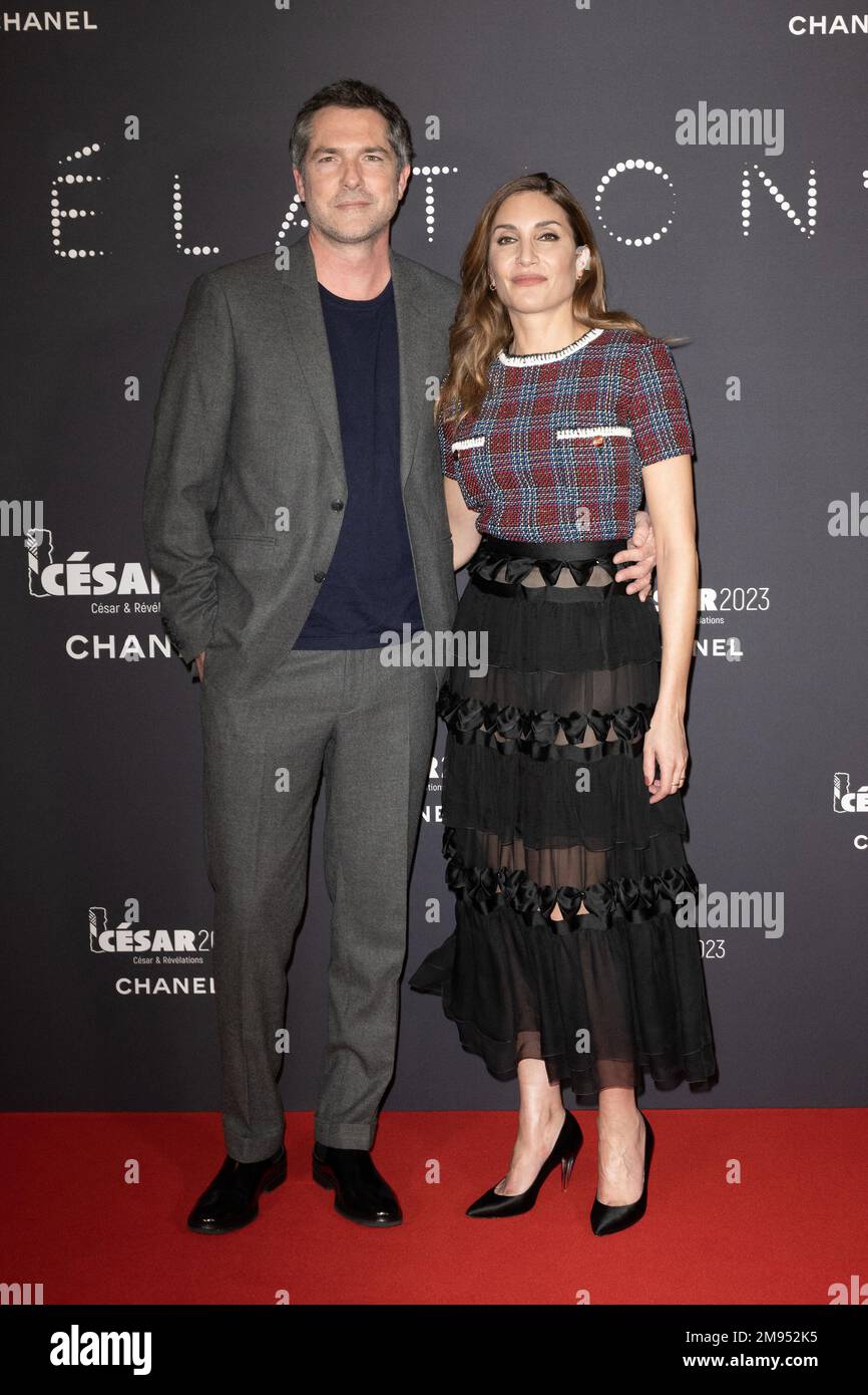 Thibault Gast et Audrey Diwan assistent au Cesar - révélations 2023 au Trianon, sur 16 janvier ...