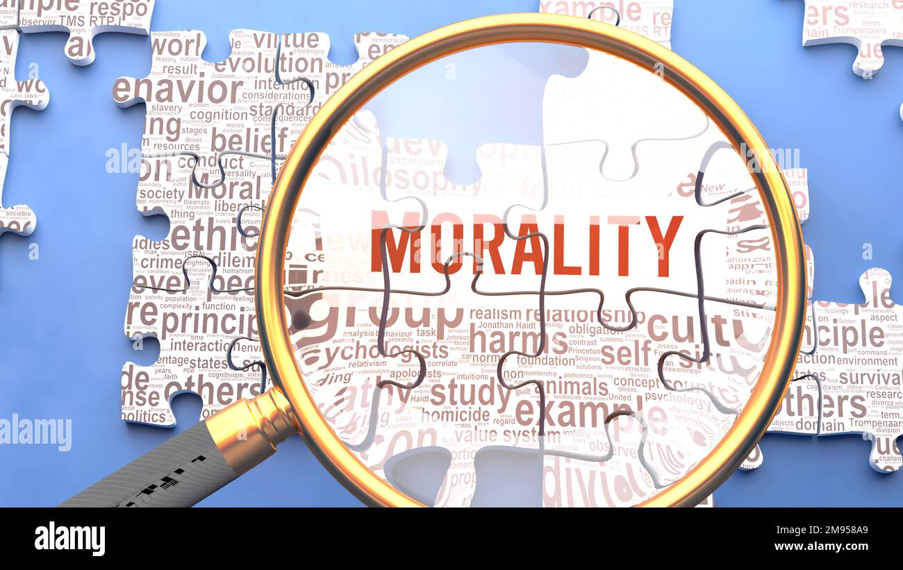 éléments de moralité Banque de photographies et d’images à haute ...