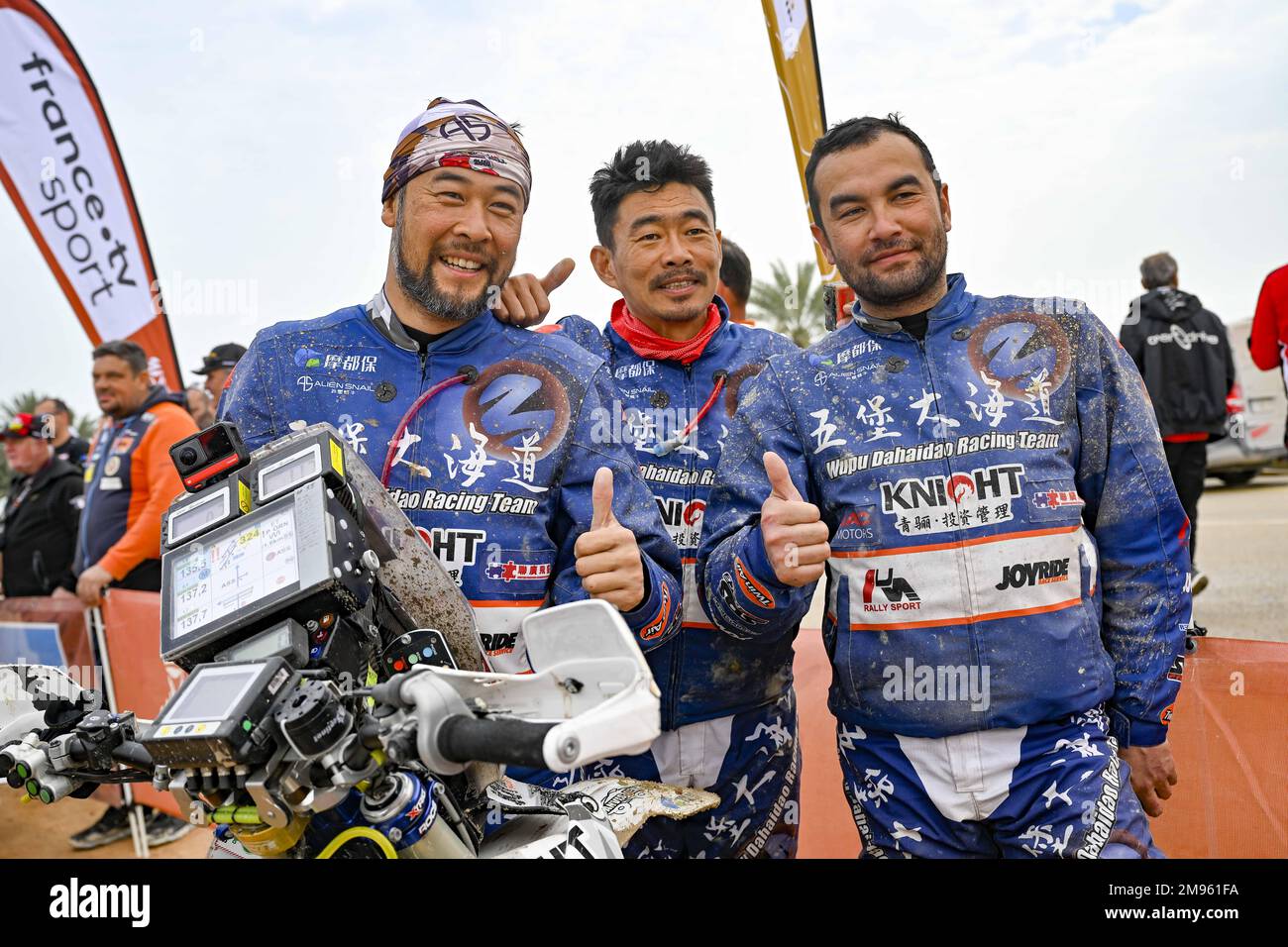 55 ZAKER Yakp (chn), Wu pu Da Hai Dao Rally Team, KTM, moto, portrait ...