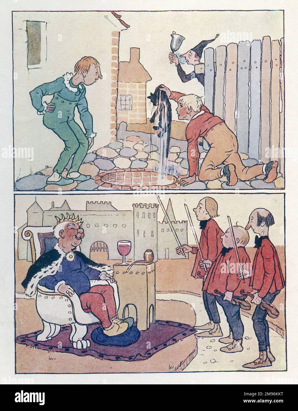 Old king cole nursery rhymes Banque de photographies et d’images à ...