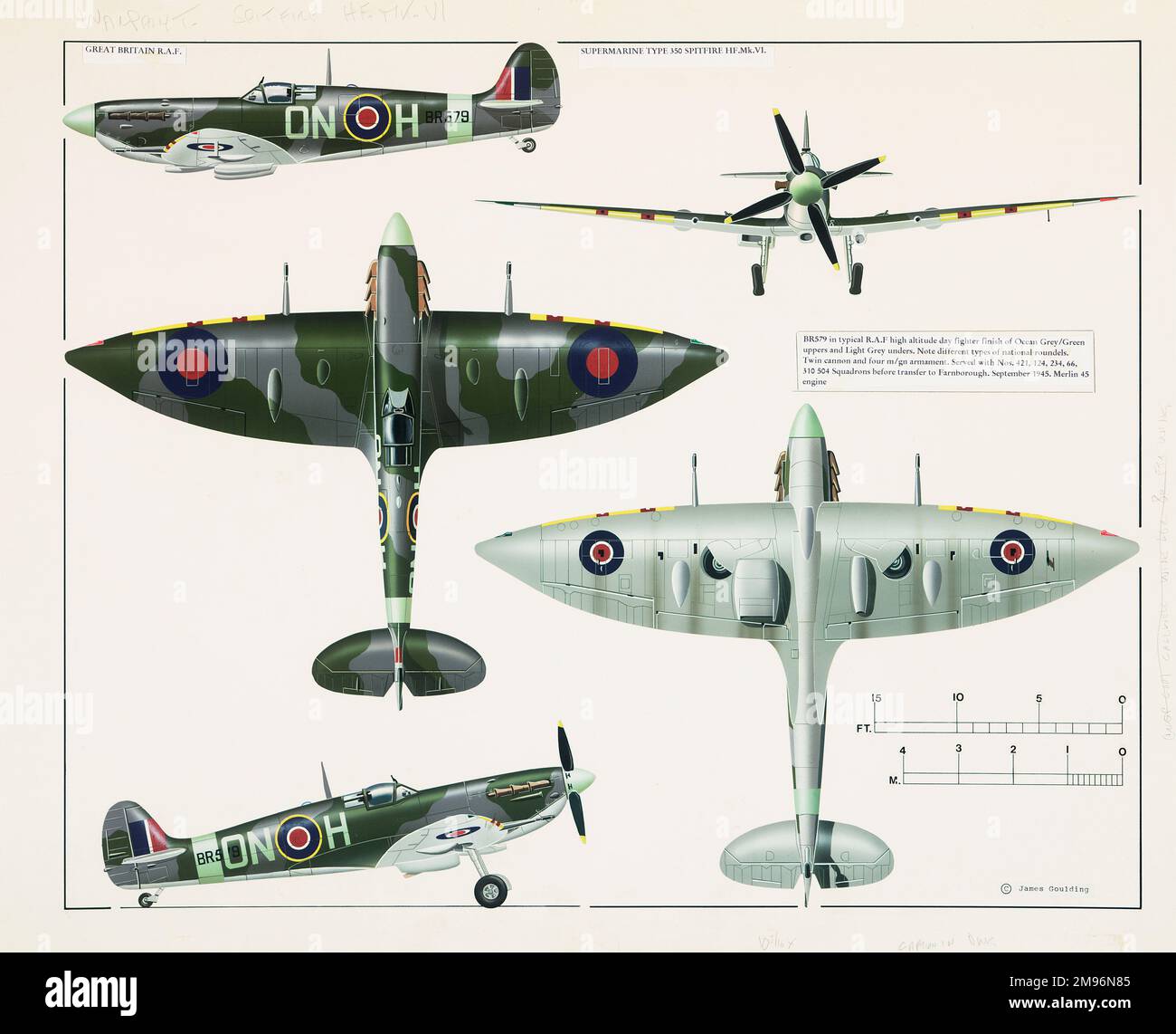 Camouflage spitfire Banque de photographies et d’images à haute ...