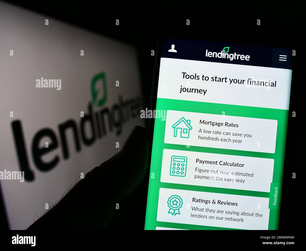 Logo de lendingtree Banque de photographies et d’images à haute ...
