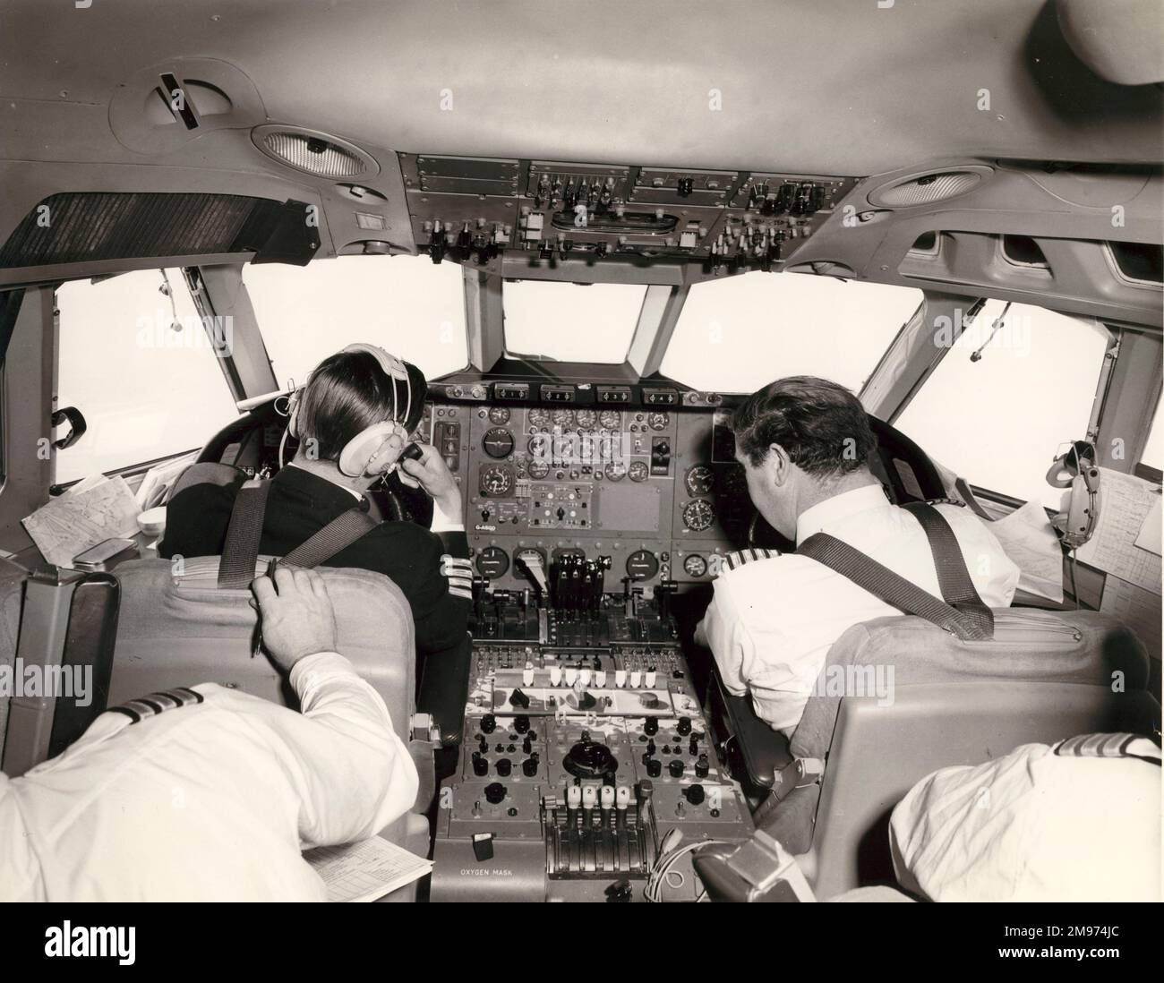 Cockpit airplanes Banque de photographies et d’images à haute ...