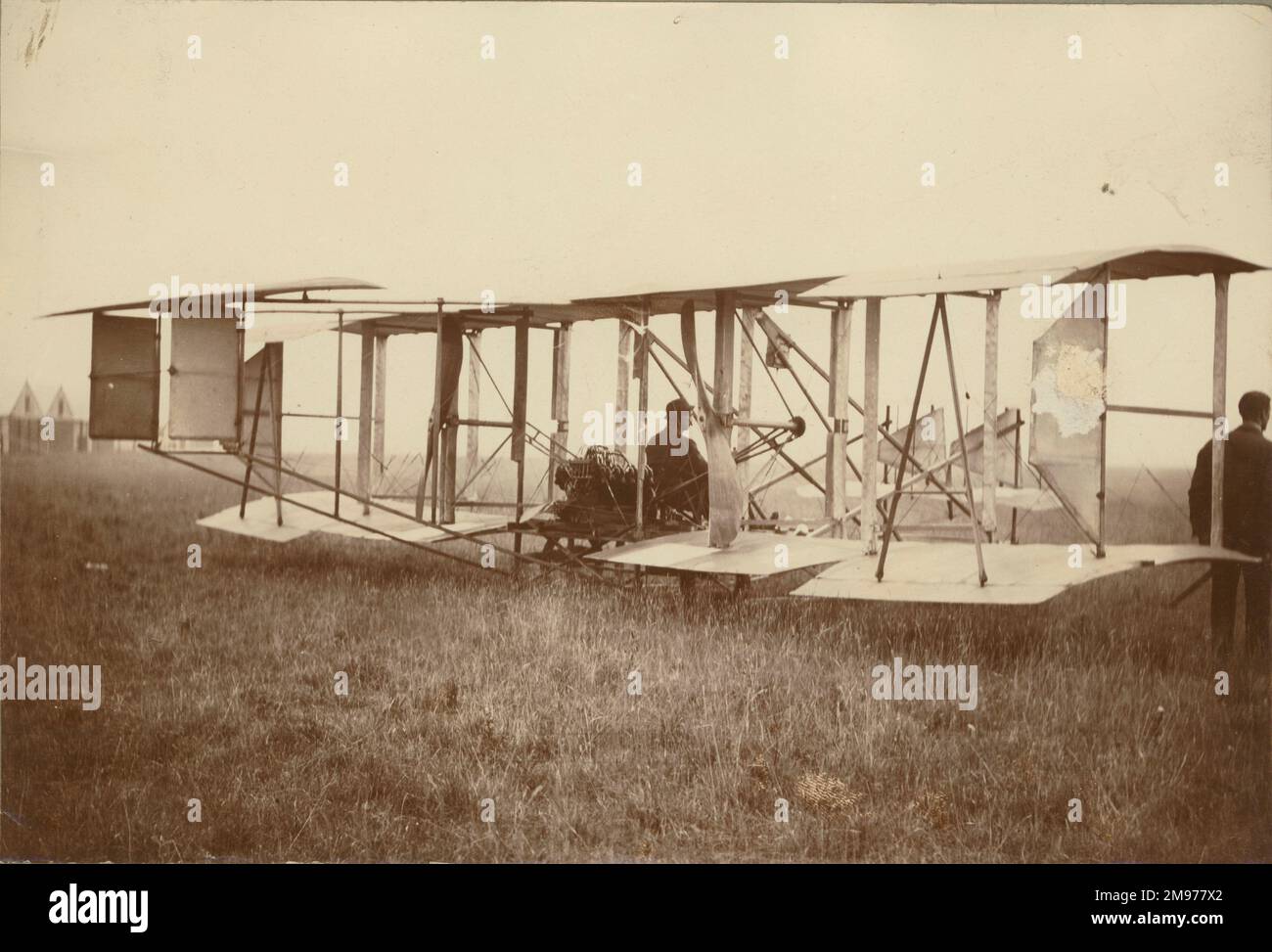 Biplane 1910 Banque de photographies et d’images à haute résolution - Alamy
