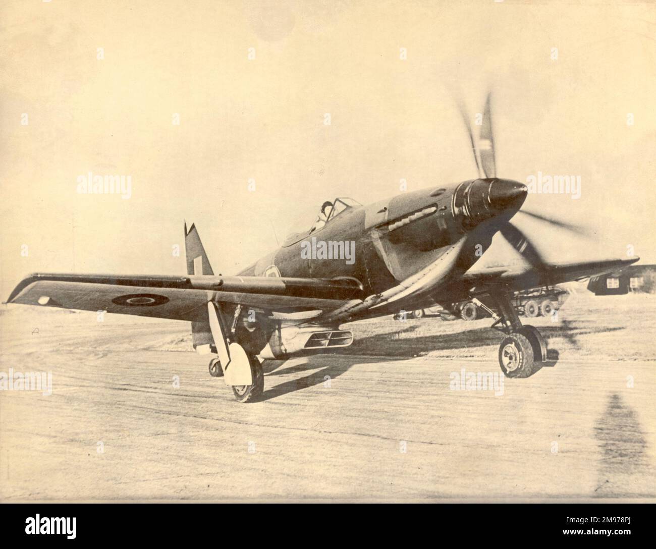 Martin-Baker MB5, R2496 Photo Stock - Alamy