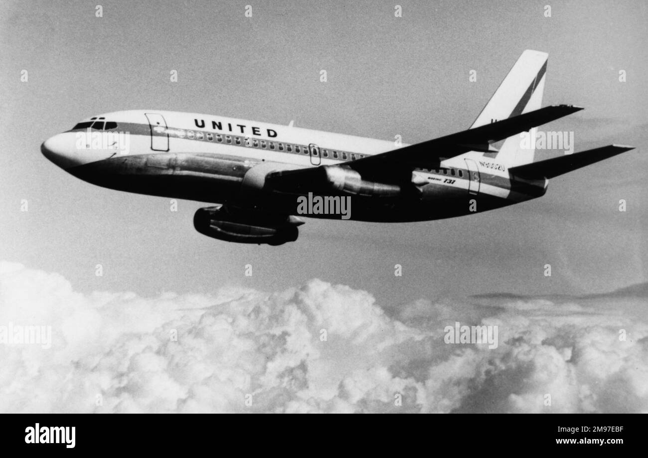 Boeing 737 200 Banque d'images noir et blanc - Alamy