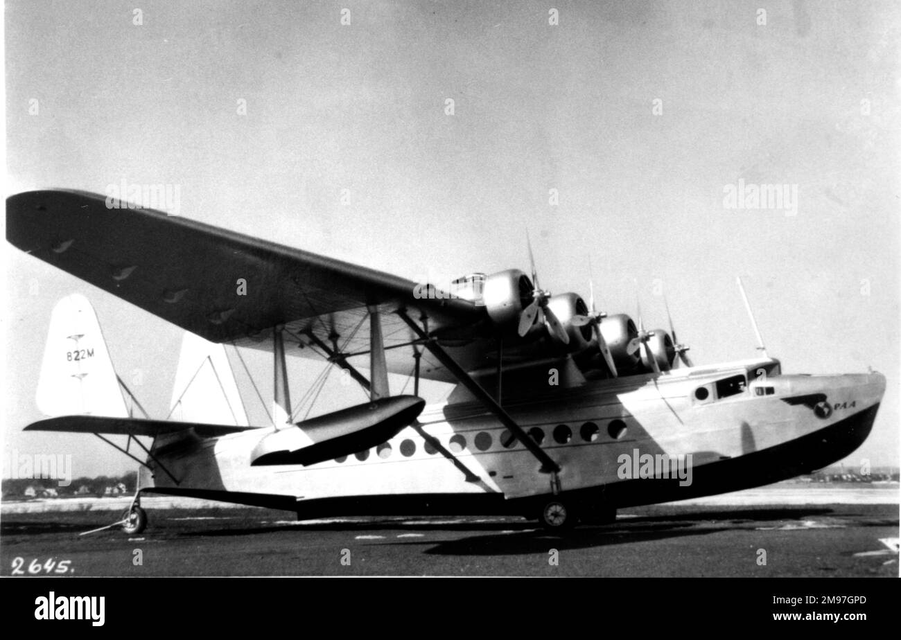 Avion pan am Banque d'images noir et blanc - Alamy