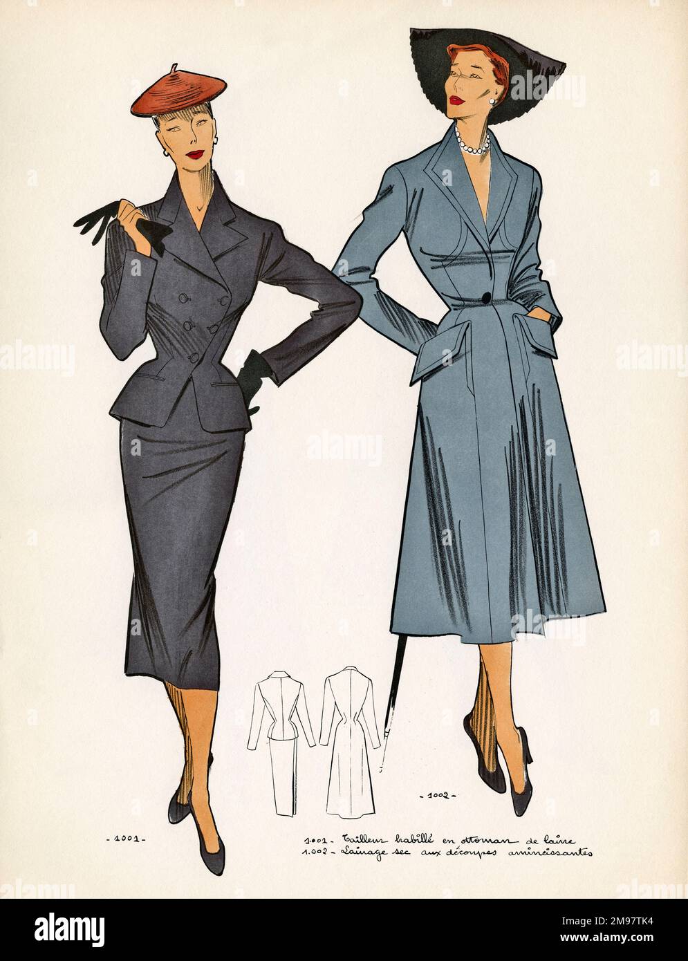 Modes des années 1950 Banque de photographies et d’images à haute ...