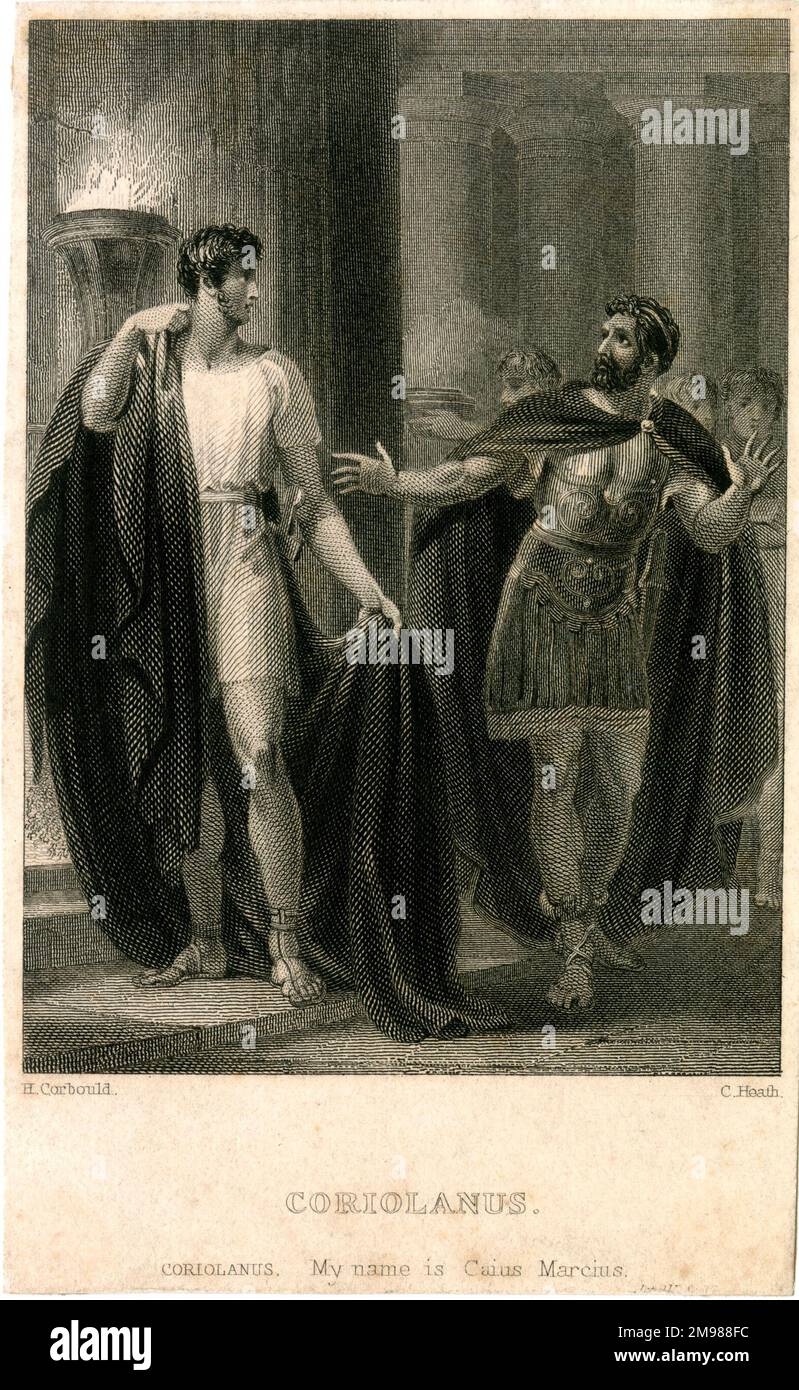 Caius martius coriolanus Banque de photographies et d’images à haute ...