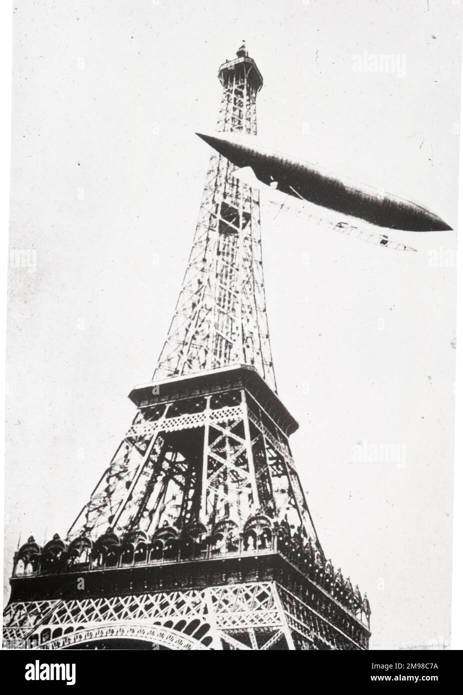 Santos dumont tour eiffel Banque de photographies et d’images à haute ...