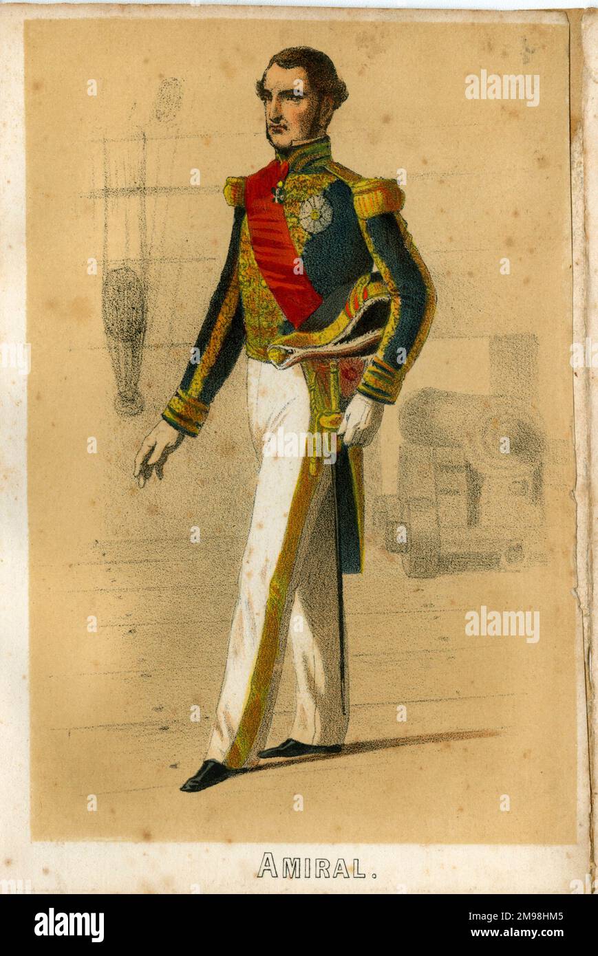 Uniforme de la marine francaise amiral Banque de photographies et d ...