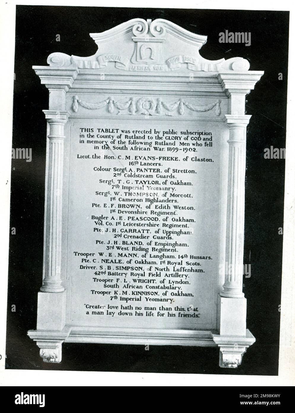 Boer war monument Banque de photographies et d’images à haute ...