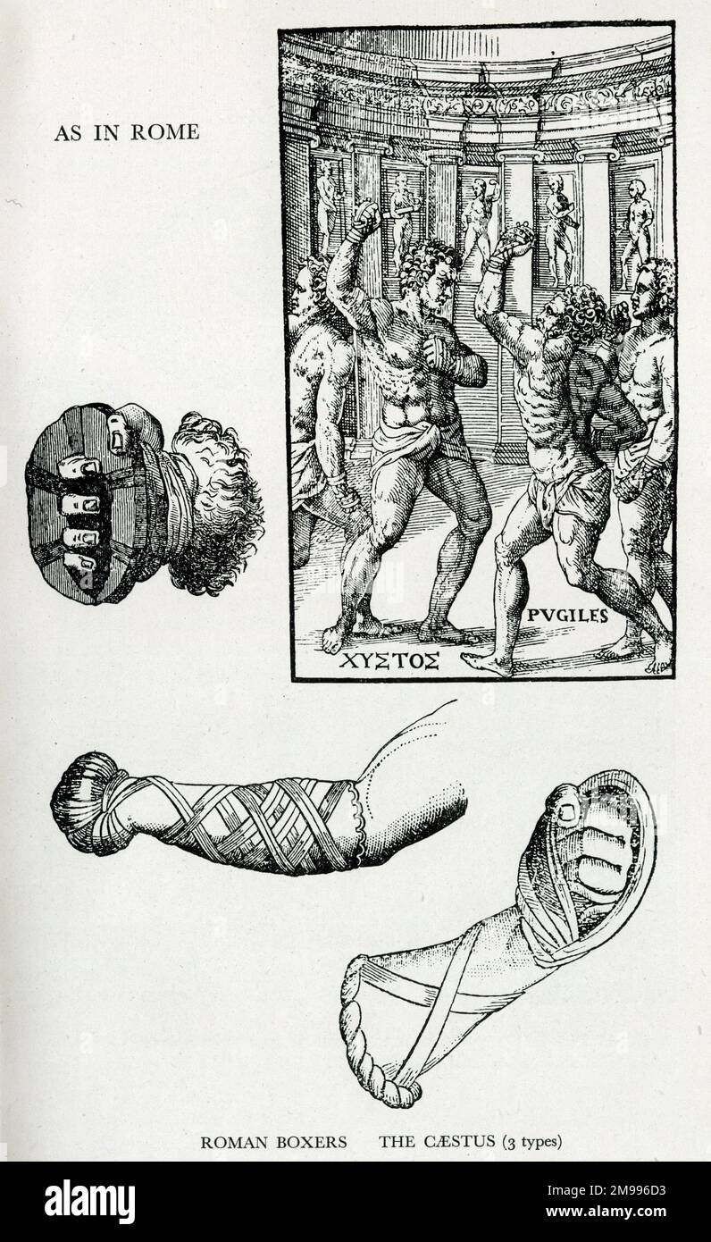 Anciens boxeurs romains Banque de photographies et d’images à haute ...