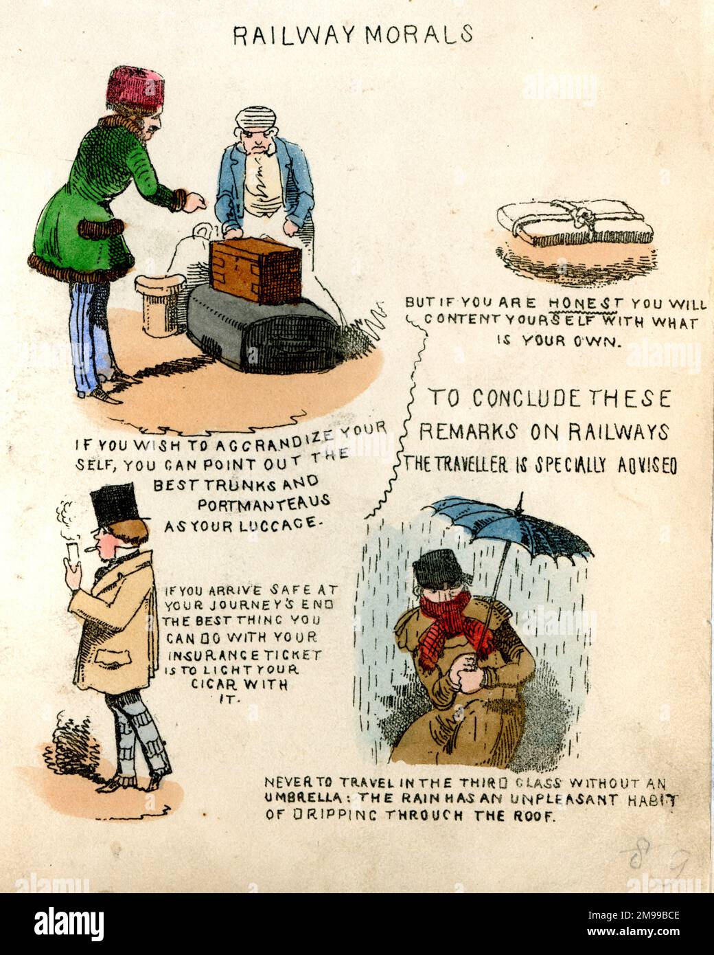 Dessins animés, grêle, pluie, vapeur et vitesse par un ancien Stoker ...