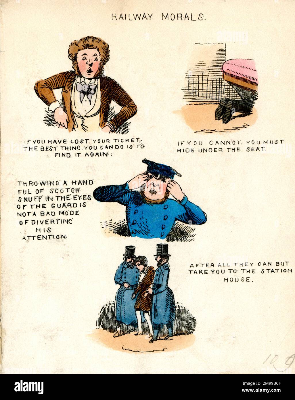 Dessins animés, grêle, pluie, vapeur et vitesse par un ancien Stoker ...