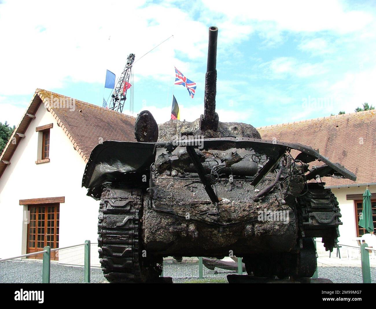 Recovered ww2 tank Banque de photographies et d’images à haute ...