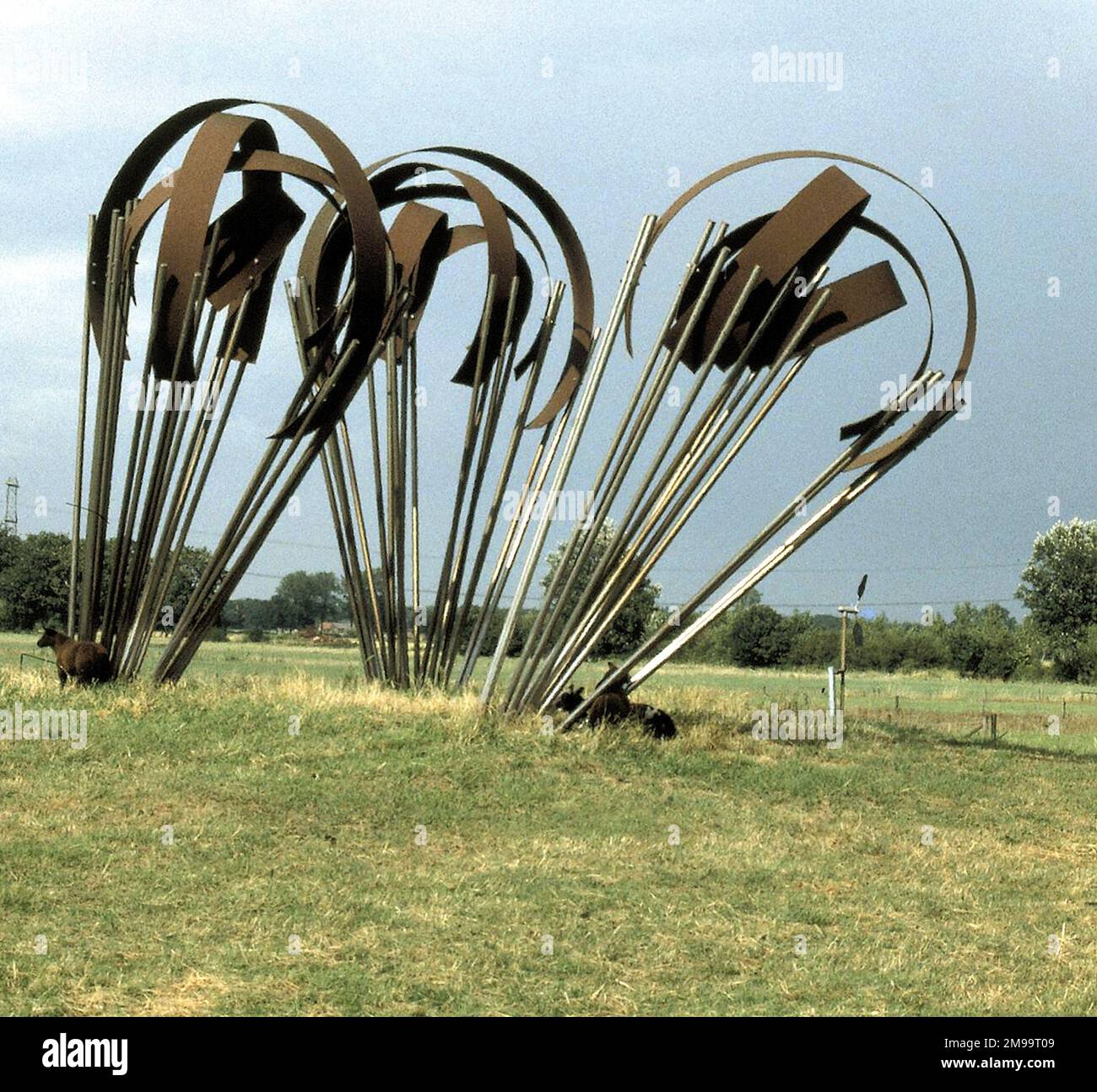 Les spectaculaires parachutes rouillés, conçus par Leo Gerritsen et ...