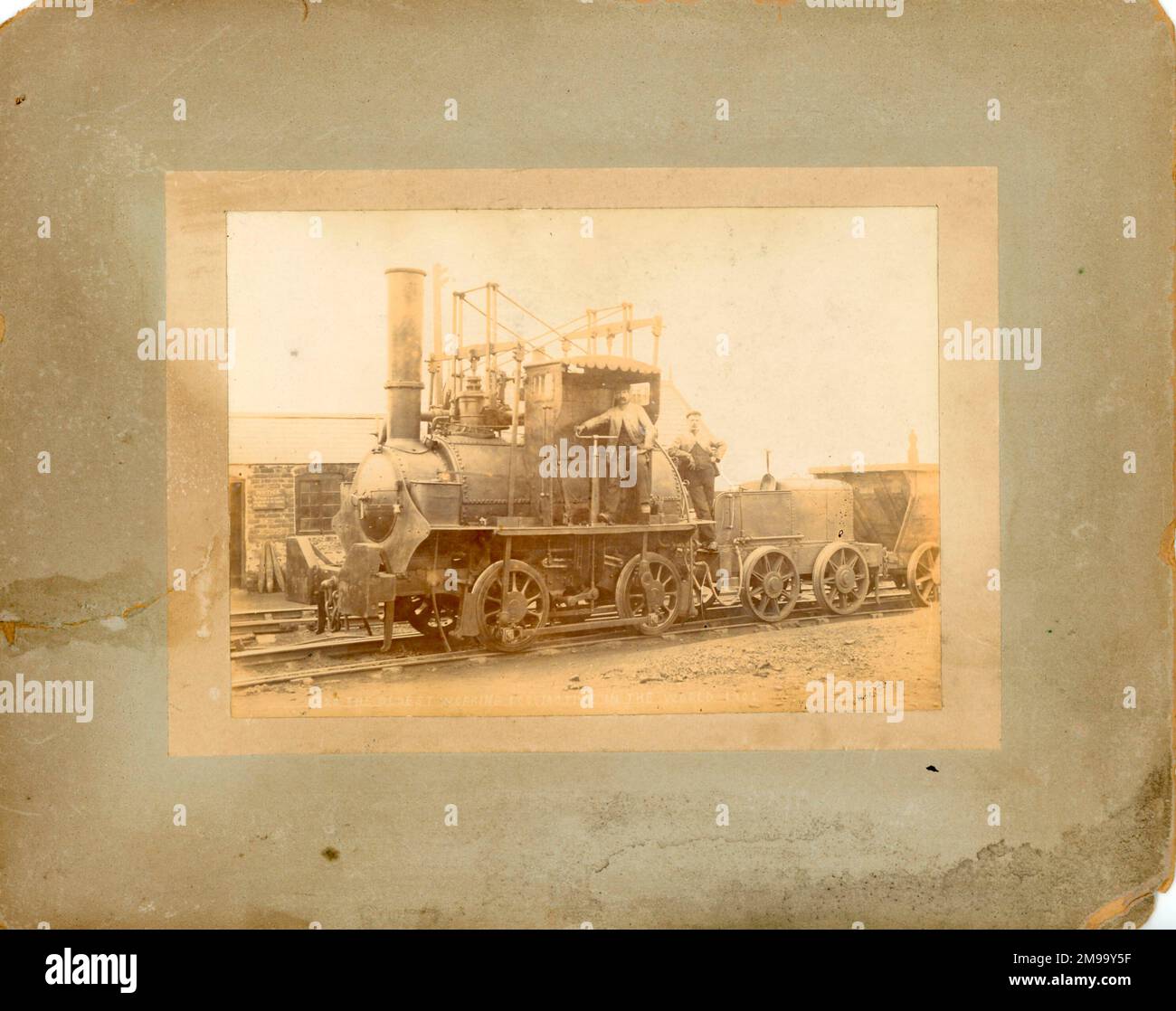 La plus ancienne locomotive de travail Banque de photographies et d ...