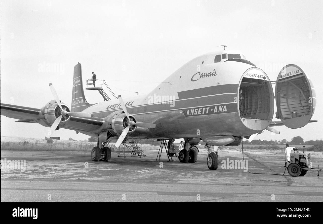 Ansett ana Banque d'images noir et blanc - Alamy