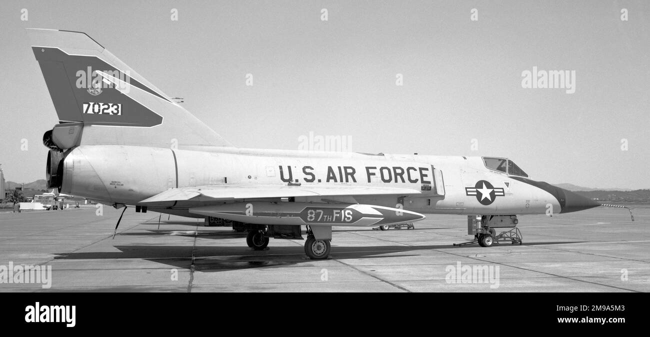 United States Air Force - Convair F-106A Delta Dart 57-0231 du 87th ...