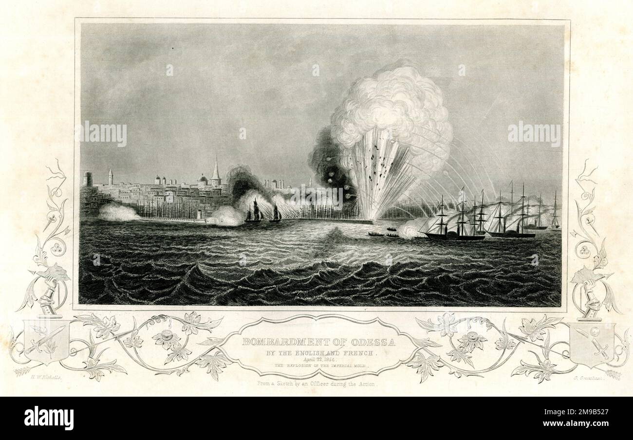 Bombardment of odessa Banque de photographies et d’images à haute ...