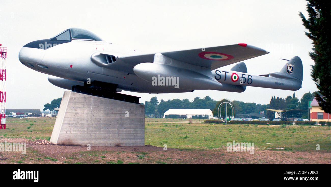 De havilland dh 100 vampire Banque de photographies et d’images à haute ...