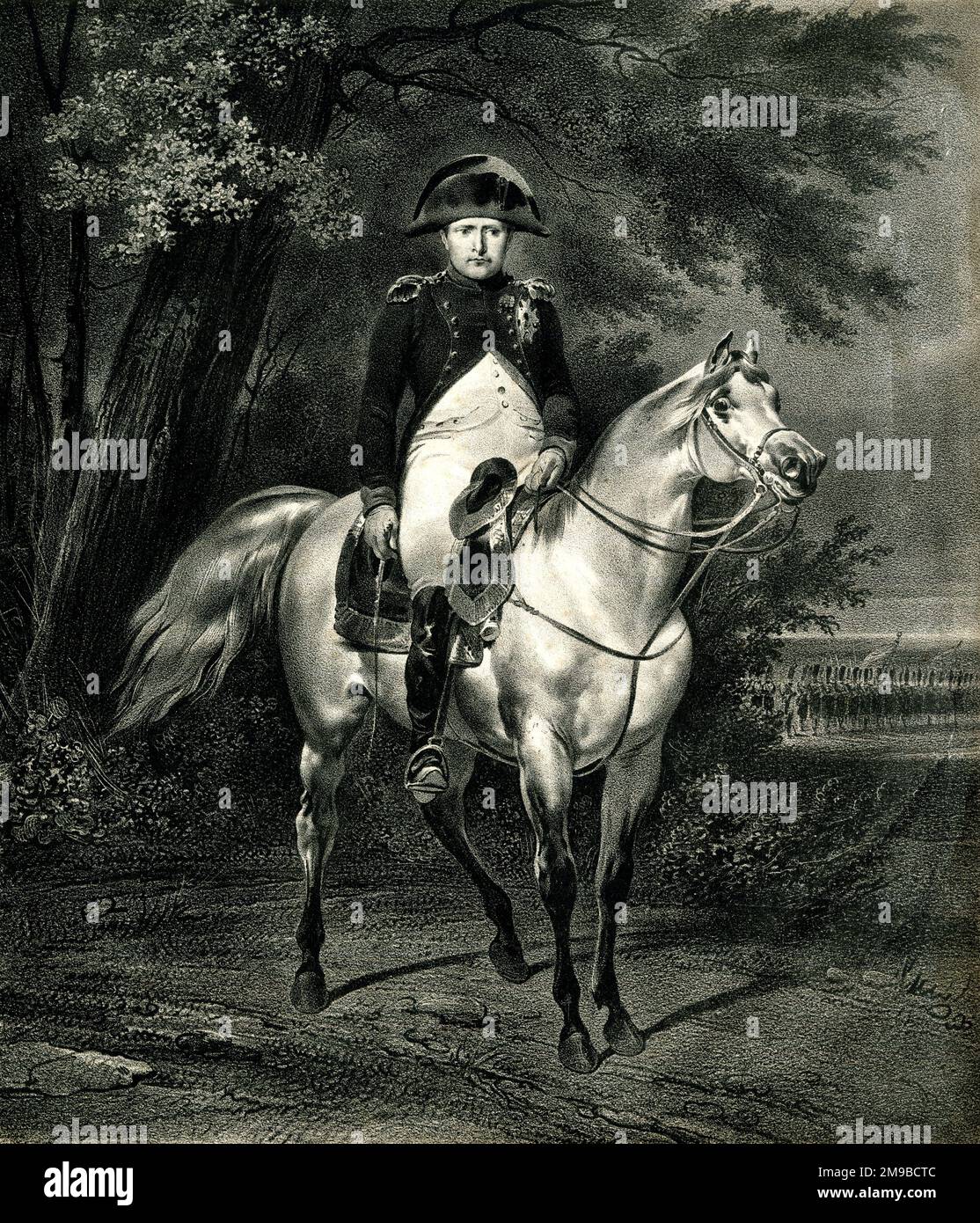 Napoleon on horseback Banque de photographies et d’images à haute ...